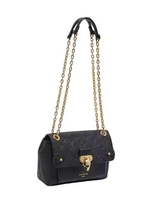 LOUIS VUITTON Vavin Empreinte Leather Shoulder Bag - Black