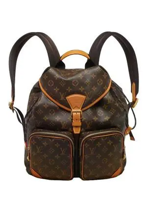 LOUIS VUITTON Montsouris Cargo Monogram Backpack - Brown