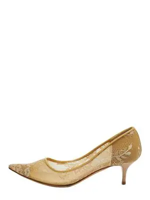 JIMMY CHOO Romy Lace Pumps - Neutrals
