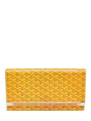 Goyard Monte Carlo Clutch Bag - Yellow