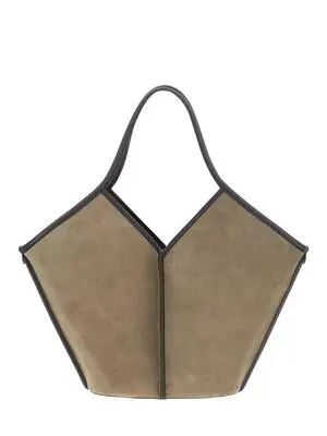 Hereu Calella Suede Tote Bag Multicolor