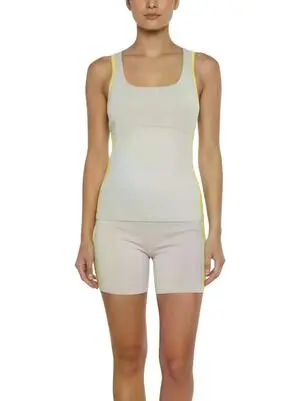HERMÈS Hermès Striped Technical-Knit Yoga Set