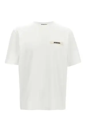 Jacquemus Gros Grain' T-shirt - White