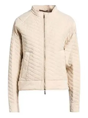 MOORER Quilted Puffer Jacket - Beige