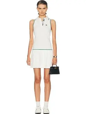Burberry Martina Tennis Dress - Chalk
