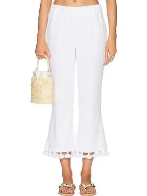 Cap D'antibes Morgan Pant - Blanc