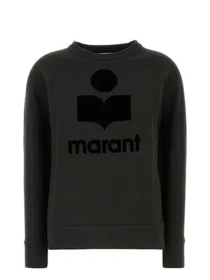 Isabel Marant Étoile Cotton Blend Sweatshirt - Black