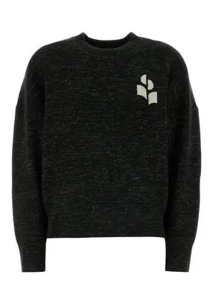 Isabel Marant Étoile Melange Viscose Blend Sweater - Black