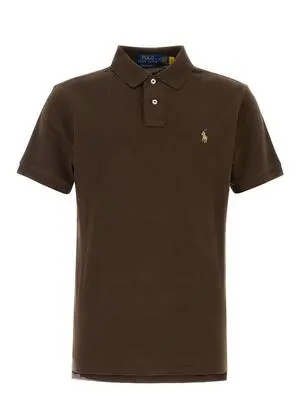 Polo Ralph Lauren Piquet Polo Shirt - Brown