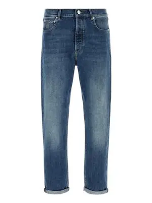 Brunello Cucinelli Pure Cotton Denim Jeans - Blue