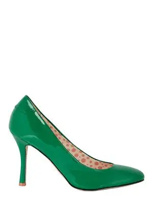 CHEETAH STORIES SA Classic Cheeletto Pump In Patent - Green