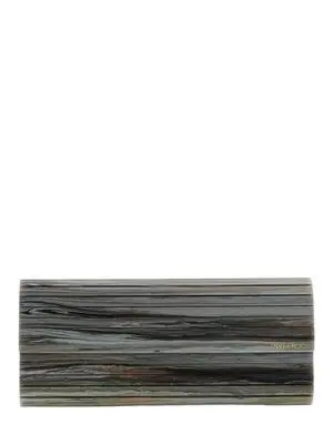 JIMMY CHOO Sweetie' Marble Effect Clutch - Gray