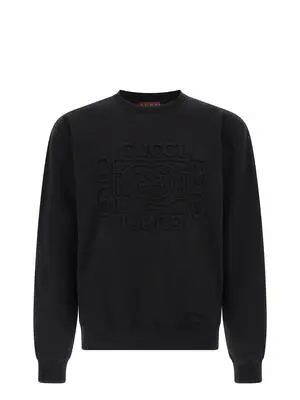 Gucci Incrocio Gg Sweatshirt - Black