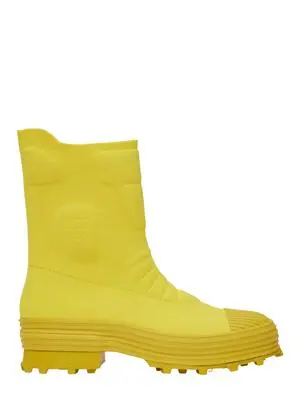 Camper Traktori Ankle Boots - Bright Yellow