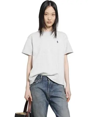 POLO RALPH LAUREN Polo Ralph Lauren Cotton Jersey T-Shirt With Signature Pony Embroidery