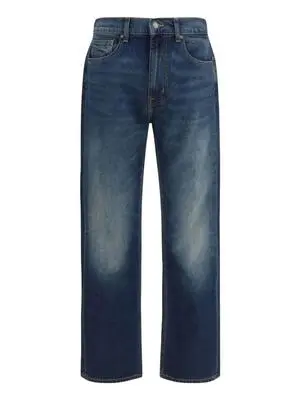 7 For All Mankind Straight-leg Jeans - Blue
