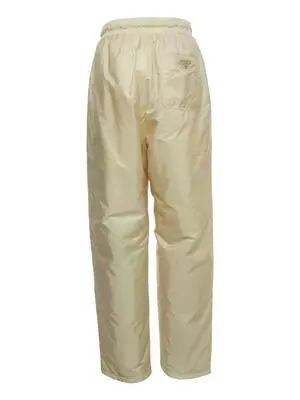 Prada Re-nylon Padded Straight-leg Trousers - Neutrals