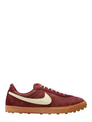 Nike Swoosh-patch Panelled Sneakers - Red