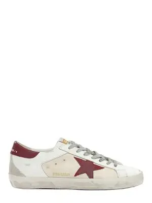 GOLDEN GOOSE Golden Goose Super Star Double Quarter Low Top Sneakers