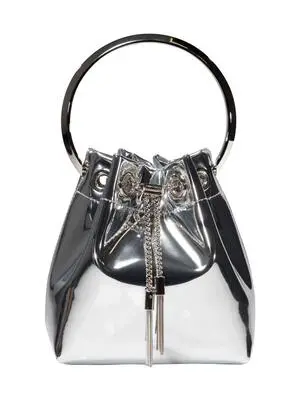 JIMMY CHOO Bon Bon Mini Handbag - Silver