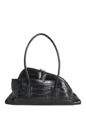 Attico La Passeggiata Small Leather Bag - Brown