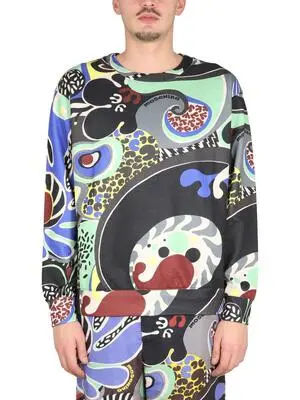 Moschino Psychedelic Print Sweatshirt - Multicolor