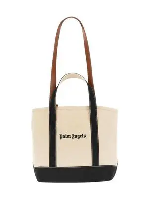 Palm Angels Tote Bag With Logo - Multicolor