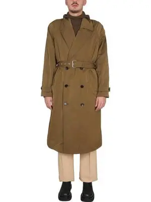 Bottega Veneta Nylon Folding Trench Coat - Multicolor