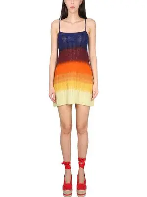 Etro ETRO Shaded Wool Mini Dress Multicolor