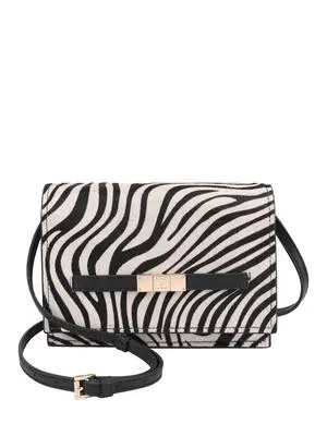 PAUL COSTELLOE Tosca Leather Clutch - Black