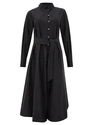 EXQUISE Mckinley Midi Dress - Black
