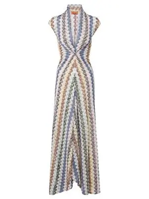Missoni Gathered Maxi Dress - Multicoloured