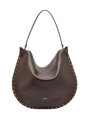 Isabel Marant Étoile Oskan Leather Shoulder Bag - Brown