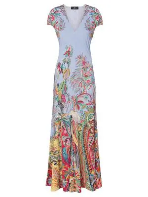 Etro Printed Maxi Dress - Multicoloured