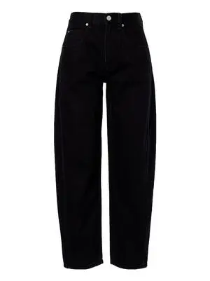 Isabel Marant Étoile Oriane Barrel-leg Jeans - Black
