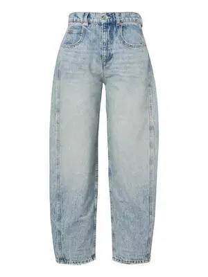 Isabel Marant Étoile Toile Oriane Barrel-leg Jeans - Blue