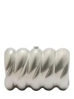 Simkhai Reya Clutch - Silver