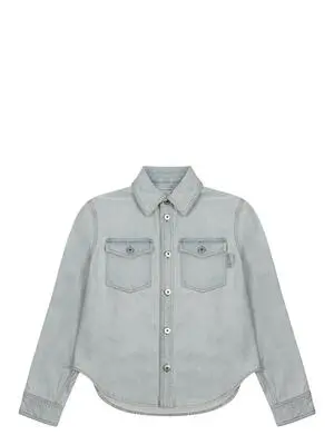 Bottega Veneta Extra Bleach Denim Shirt - Blue