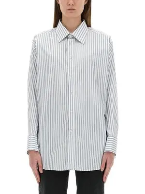 MAISON MARGIELA MAISON MARGIELA Striped Cotton Shirt Multicolor