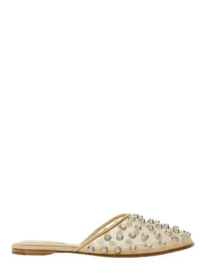 Alexander Wang Embellished Sandals - Cream