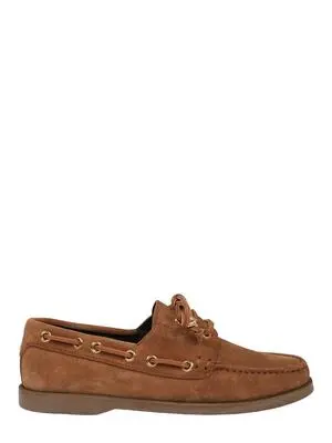 Celine Calf Leather Boat Shoes - Multicolor