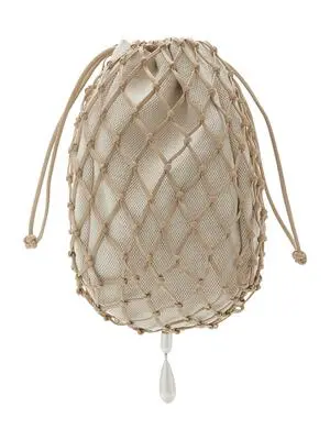Savette Macrame Pouch - Neutral