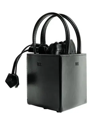 TALEL PARIS Talel Paris Leather Triangle Top Handle Bag