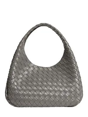 Bottega Veneta Campana Shoulder Bag - Grey