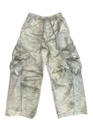 FENG CHEN WANG Cargo Pockets Trousers - Grey