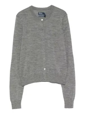 Polo Ralph Lauren Button-up Wool Cardigan - Grey