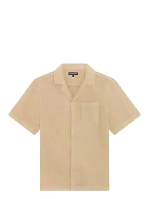 Frescobol Carioca Angelo Camp-collar Shirt Neutrals