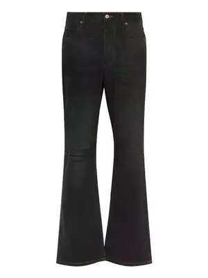 MAISON MARGIELA Straight-leg Jeans With Contrast Stitching - Blue