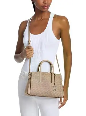 Michael Kors Laila Logo-print Tote Bag - Neutrals