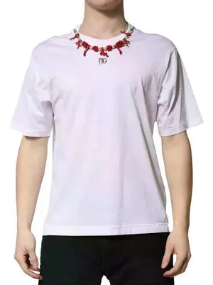 Dolce & Gabbana Cotton T-shirt - Silver